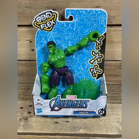 Marvel | Toys | Marvel Avengers Hulk Bend Flex Action Figure 22 Hasbro ...